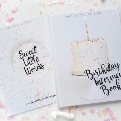 Birthday Interview Book – The Joyful Life Co.